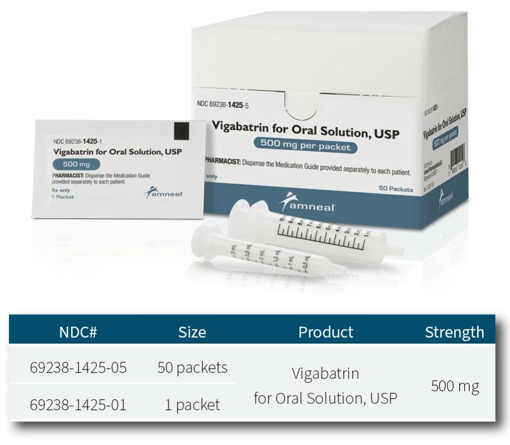 Vigabatrin for Oral Solution, USP - Amneal Pharmaceuticals